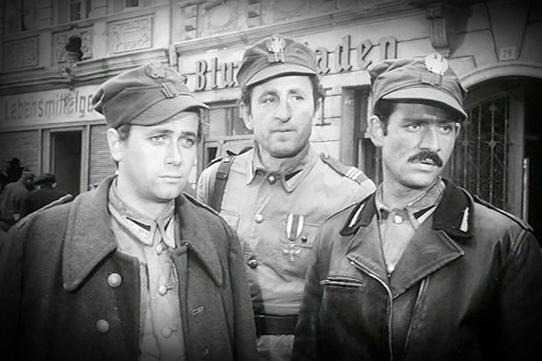 Four Tank-Men and a Dog image