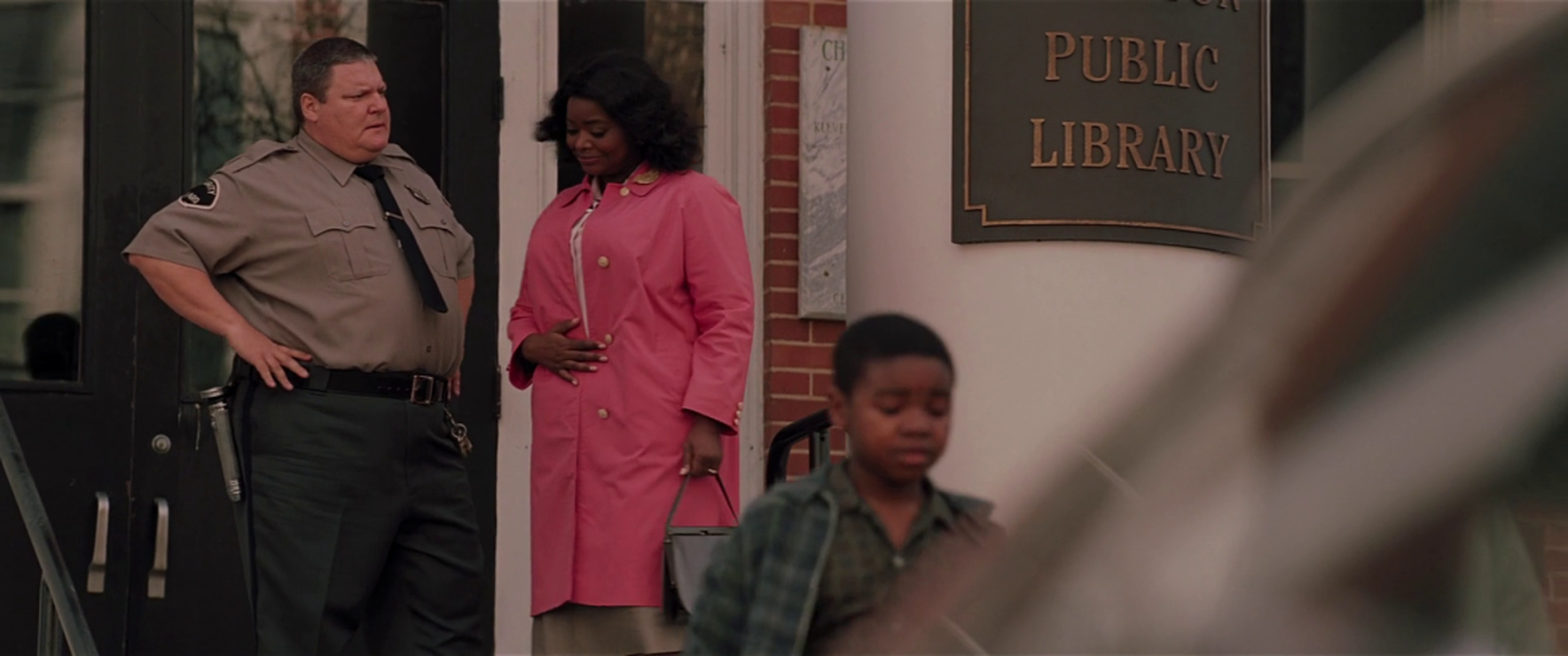 Howie Johnson and Octavia Spencer