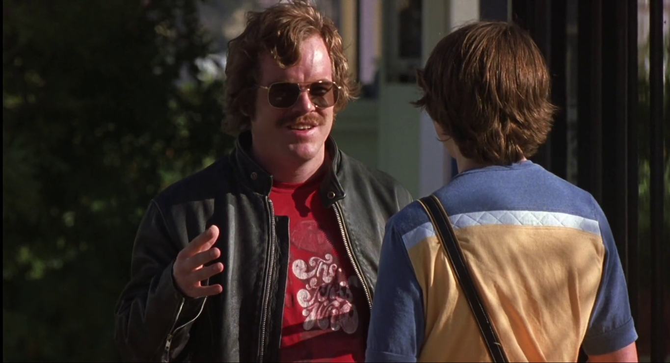 Philip Seymour Hoffman and Patrick Fugit