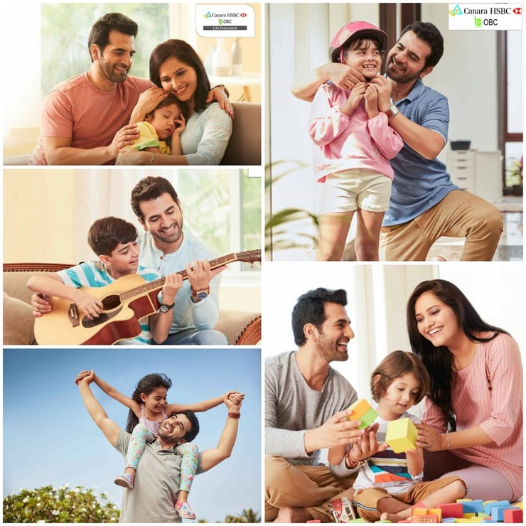 Canara hsbc obc life insurance print advertisement