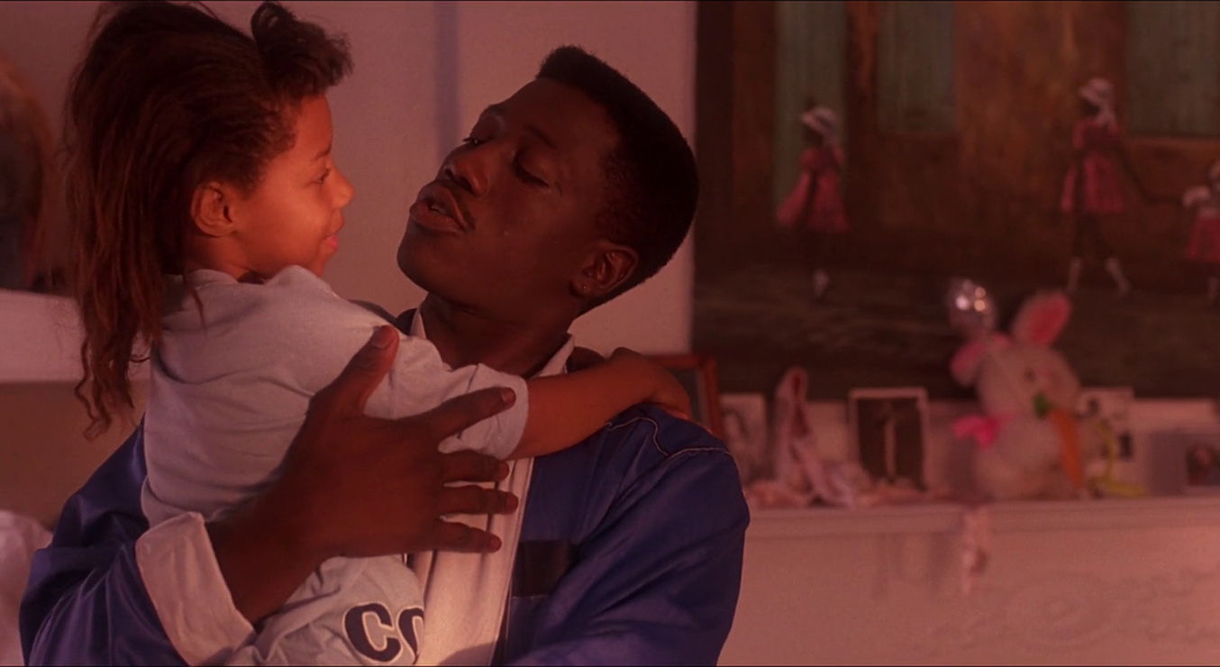 Veronica Timbers and Wesley Snipes