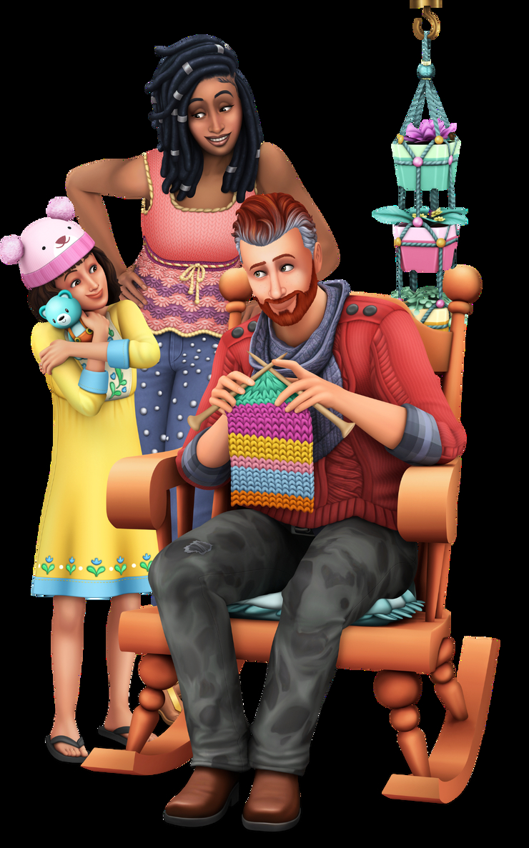 The Sims 4: Nifty Knitting Stuff image