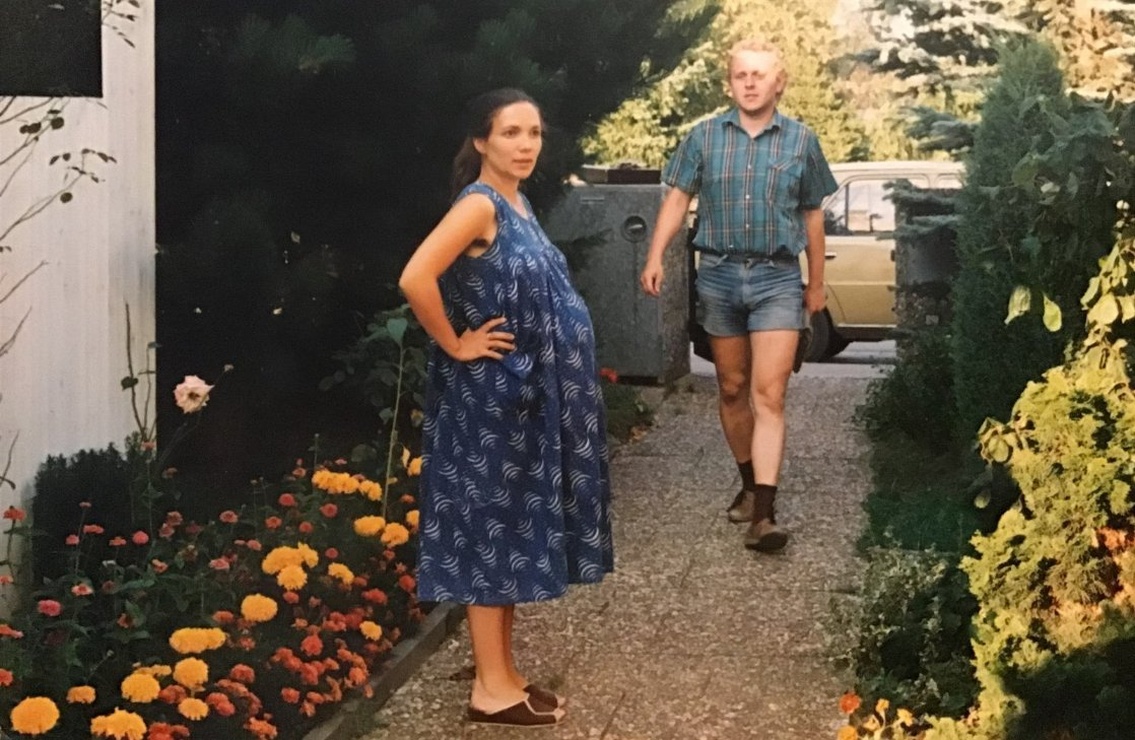 Iveta Dušková with husband Jaroslav Dušek