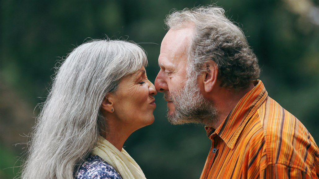 Iveta Dušková with husband Jaroslav Dušek