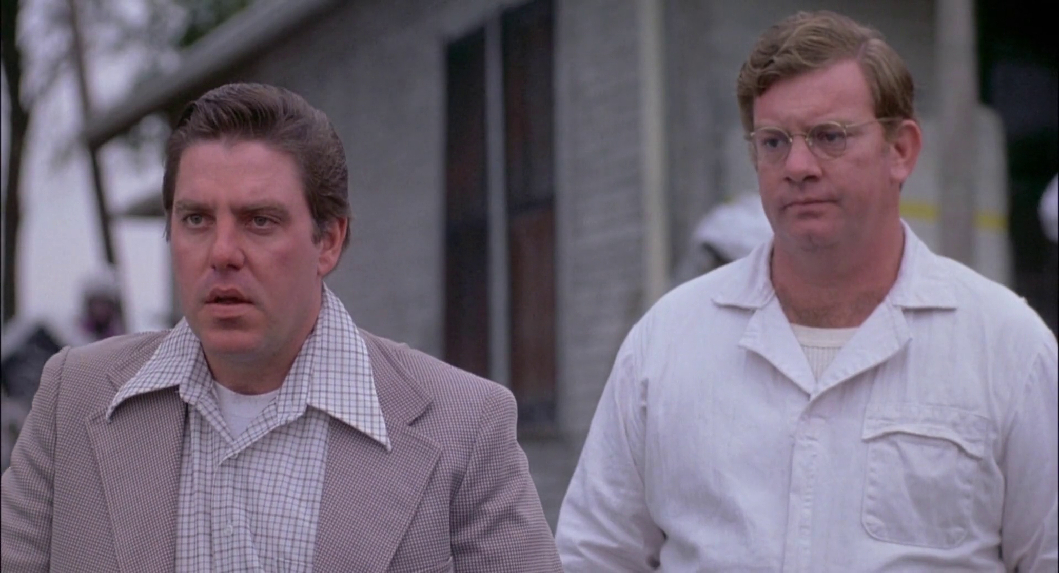 Bruce McGill and Charles Hallahan