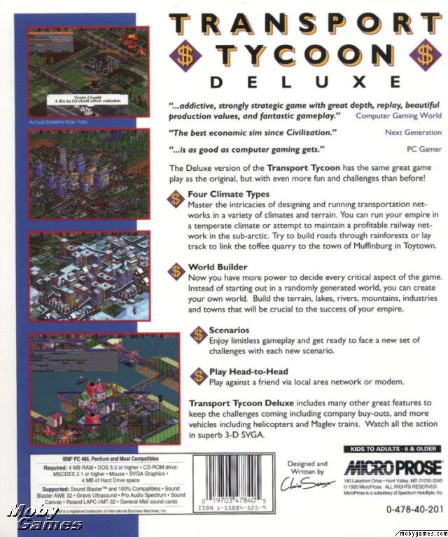Picture of Transport Tycoon Deluxe