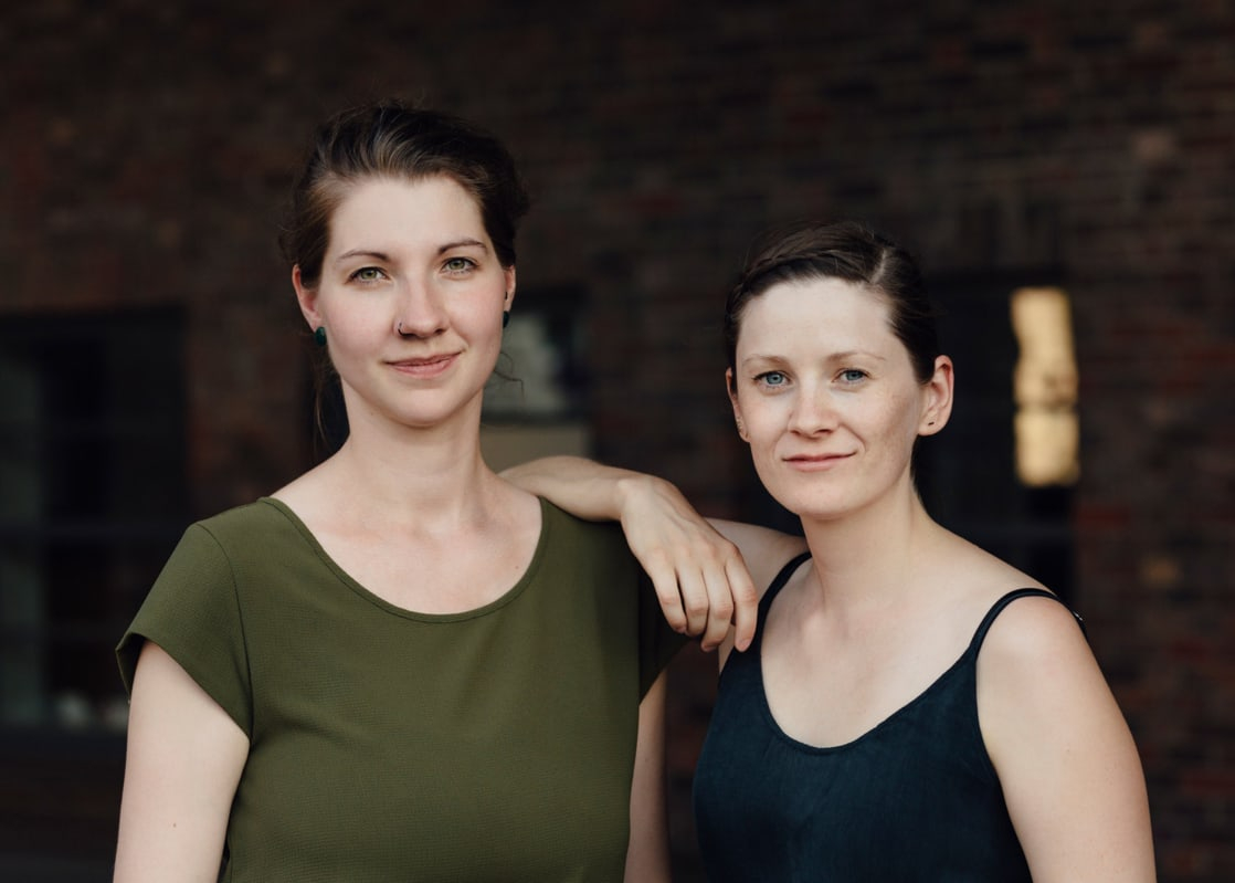 Maren Heyn and Wiebke Becker