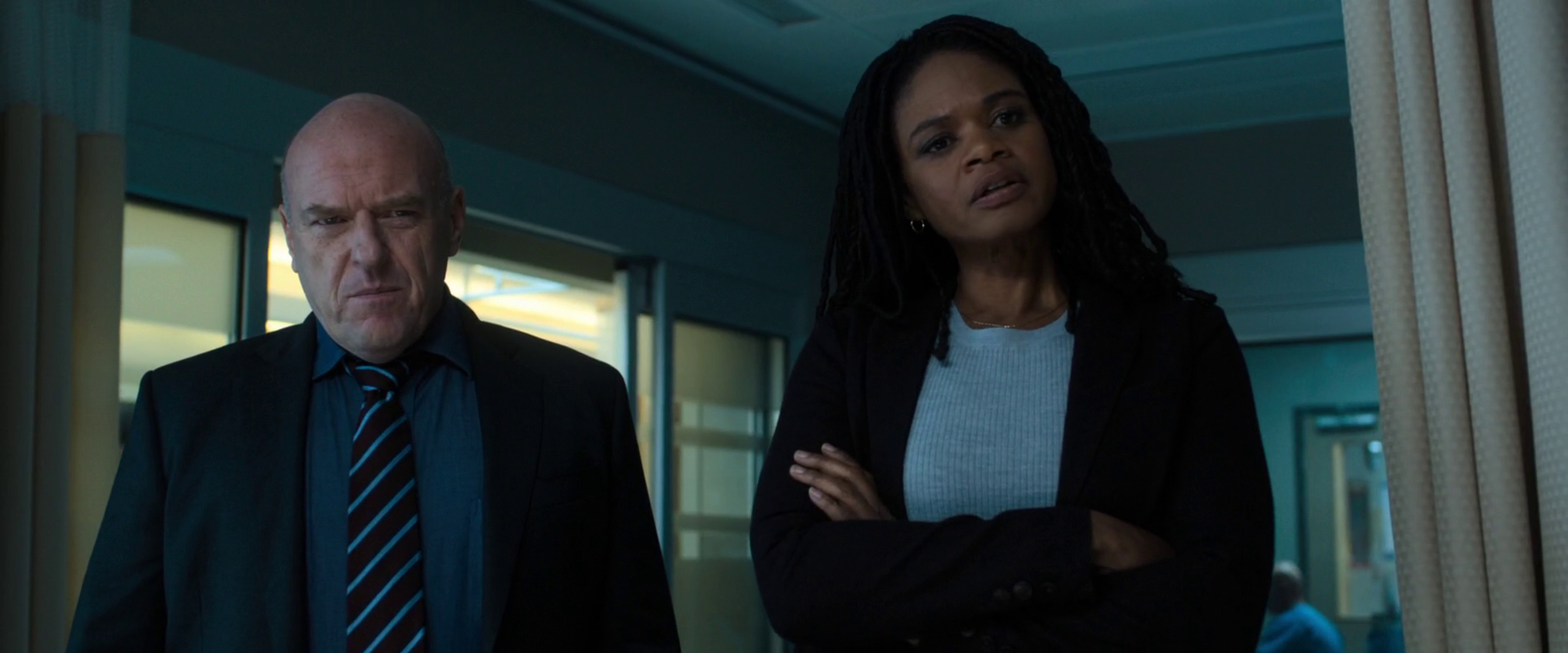 Dean Norris and Kimberly Elise