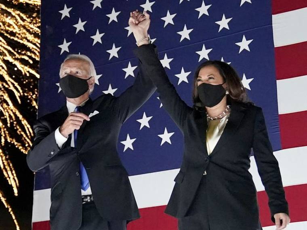 Joe Biden and Kamala Harris