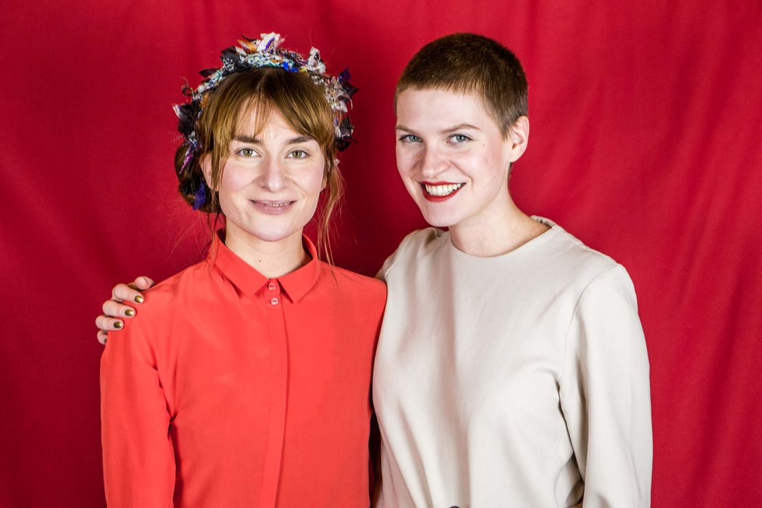 Thekla Wilkening and Pola Fendel