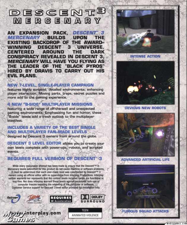 Picture of Descent 3: Mercenary