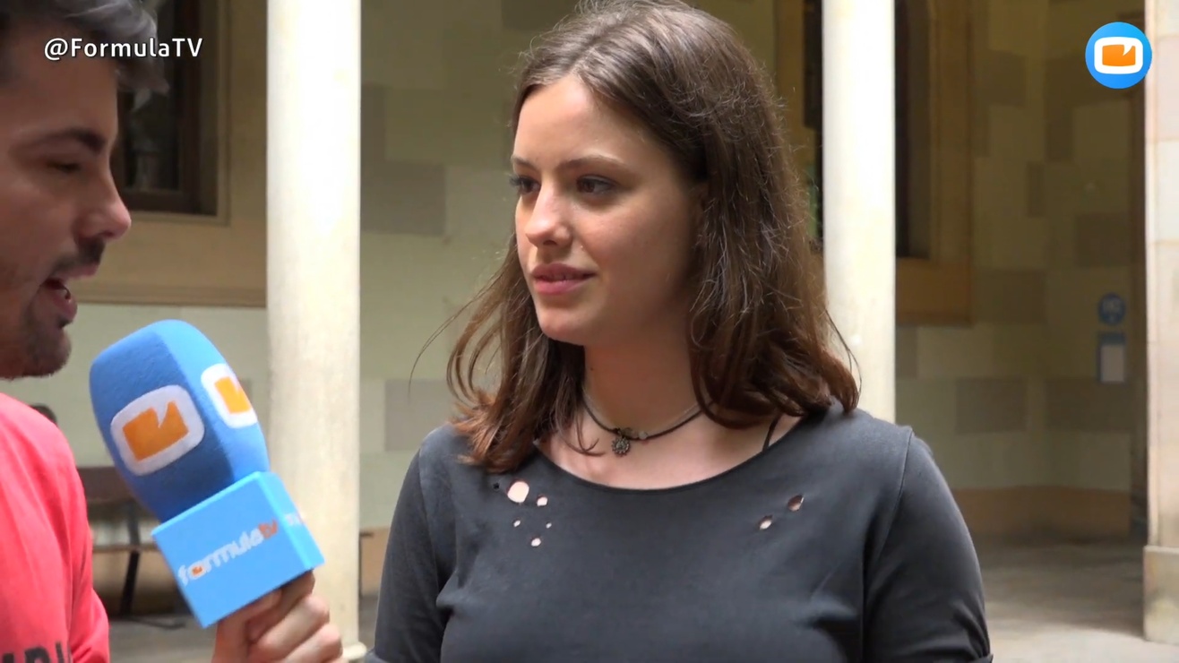 Claudia interviewed by FormulaTV