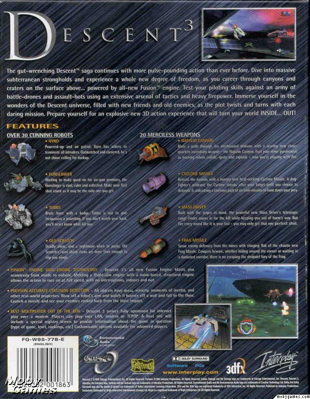 Picture of Descent 3