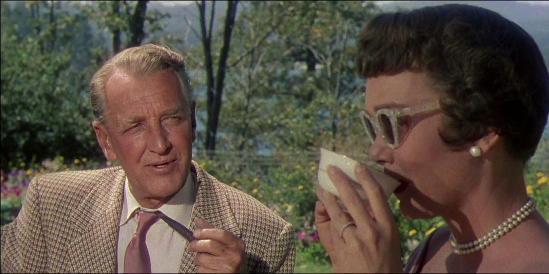 Otto Kruger and Jane Wyman