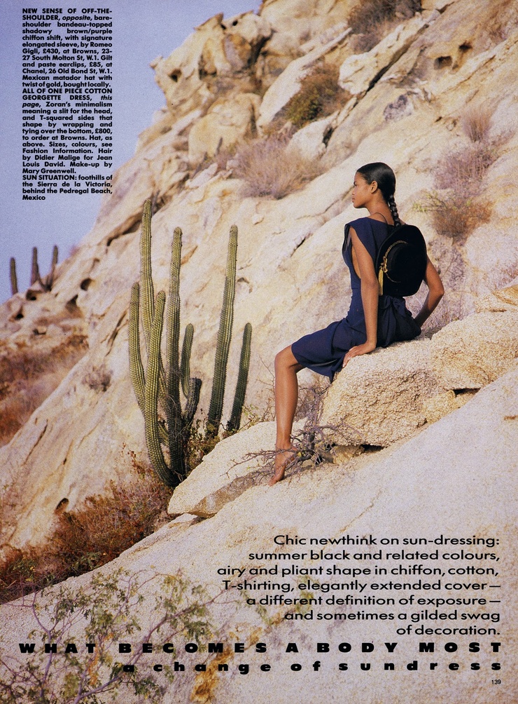Vogue UK May 1986