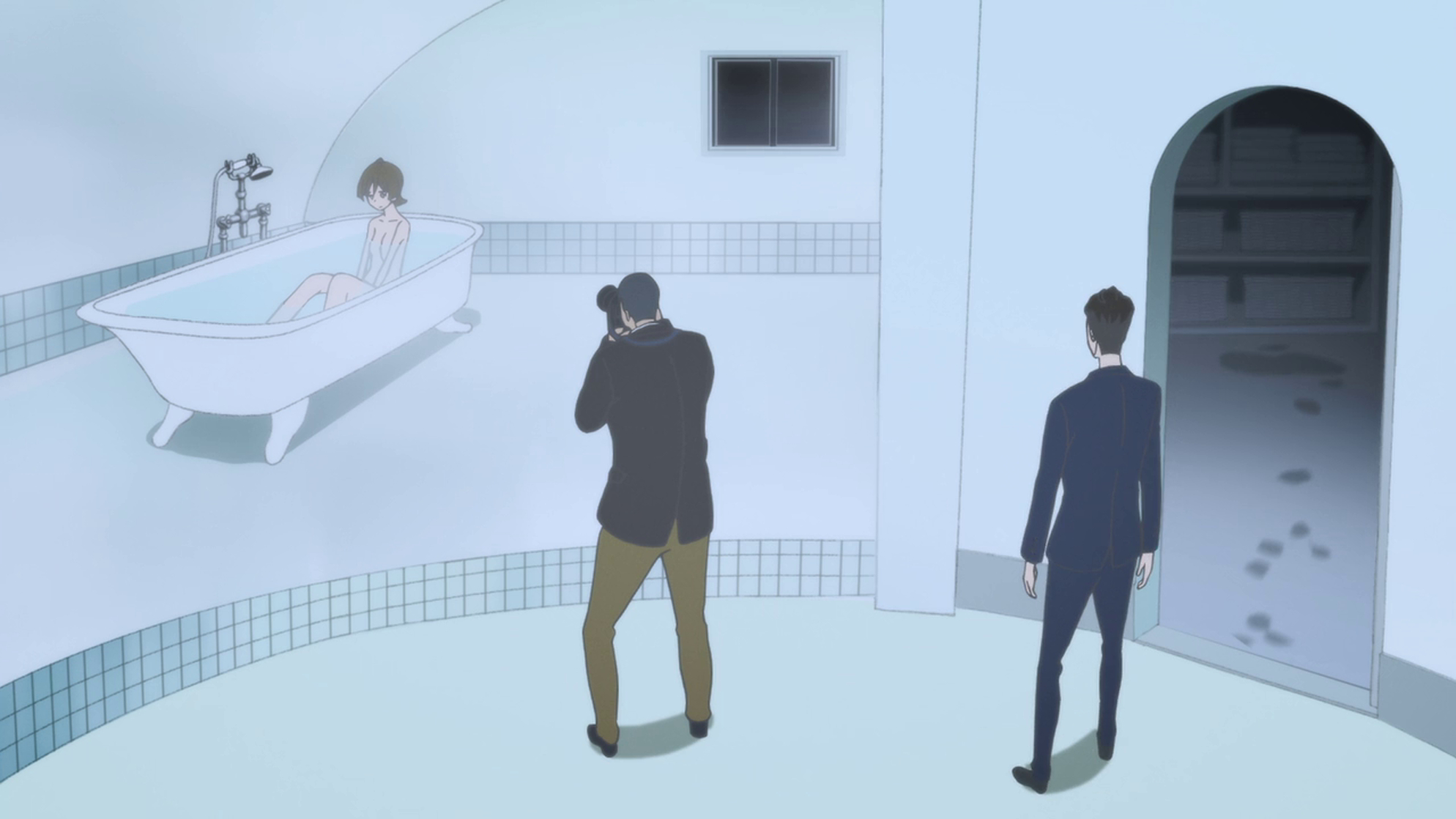 Devilman: Crybaby episode 3 bath scene