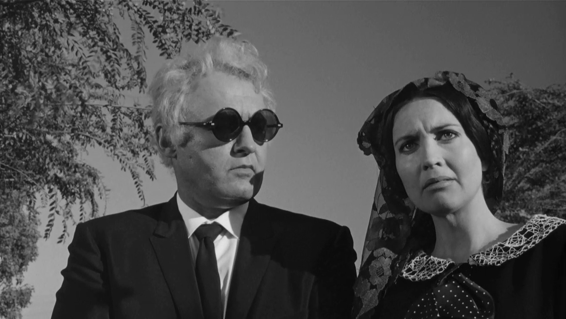 Rod Steiger and Anjanette Comer