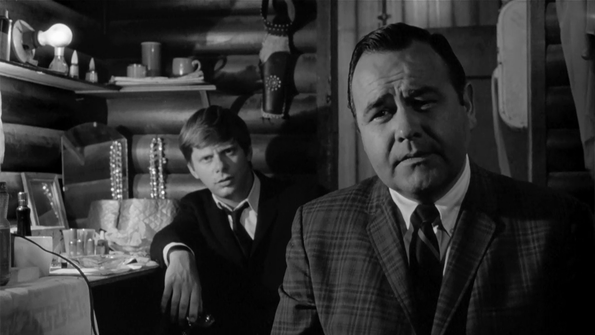 Robert Foster and Jonathan Winters