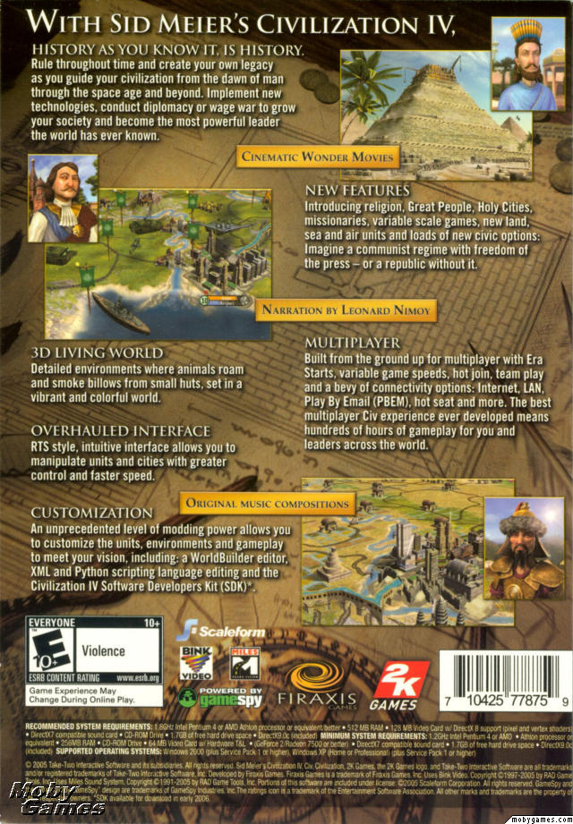 Picture of Sid Meier's Civilization IV