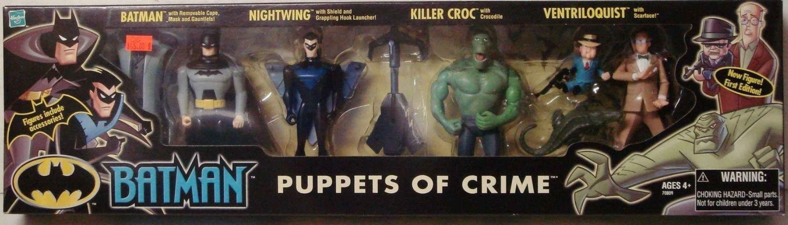 Hasbro "Batman: The Animated Series" 'Puppets of Crime' Action Figure 4 ...