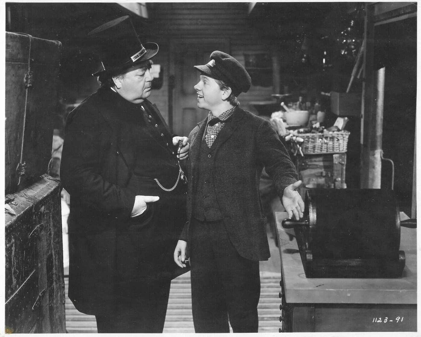 Eugene Pallette, Mickey Rooney