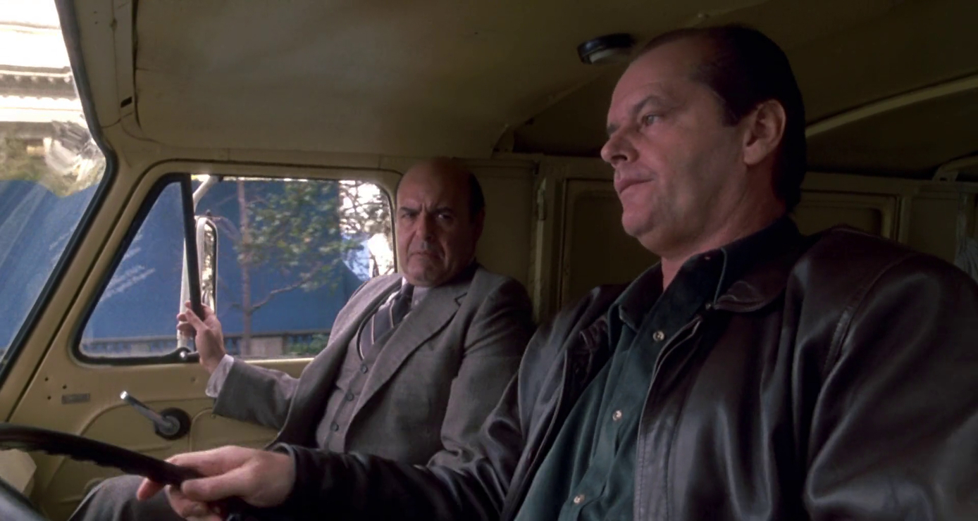 Michael Lombard and Jack Nicholson