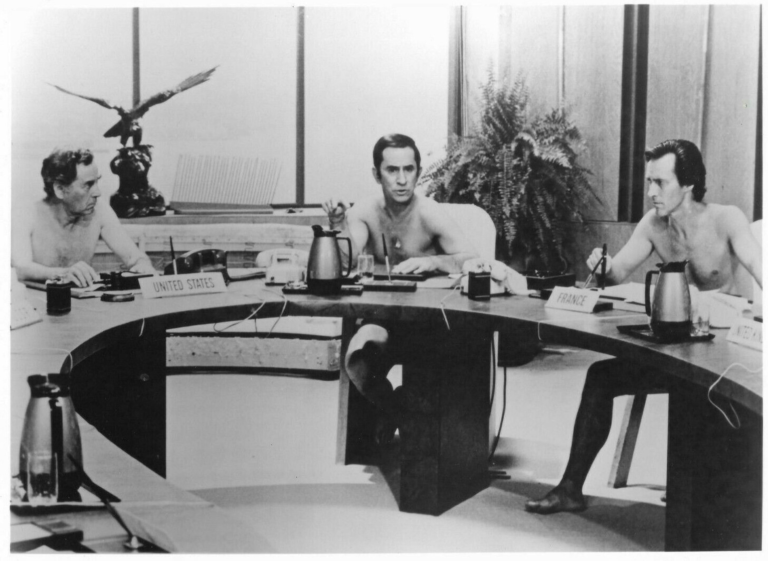 Walter Brooke, Don Adams, Patrick Gorman