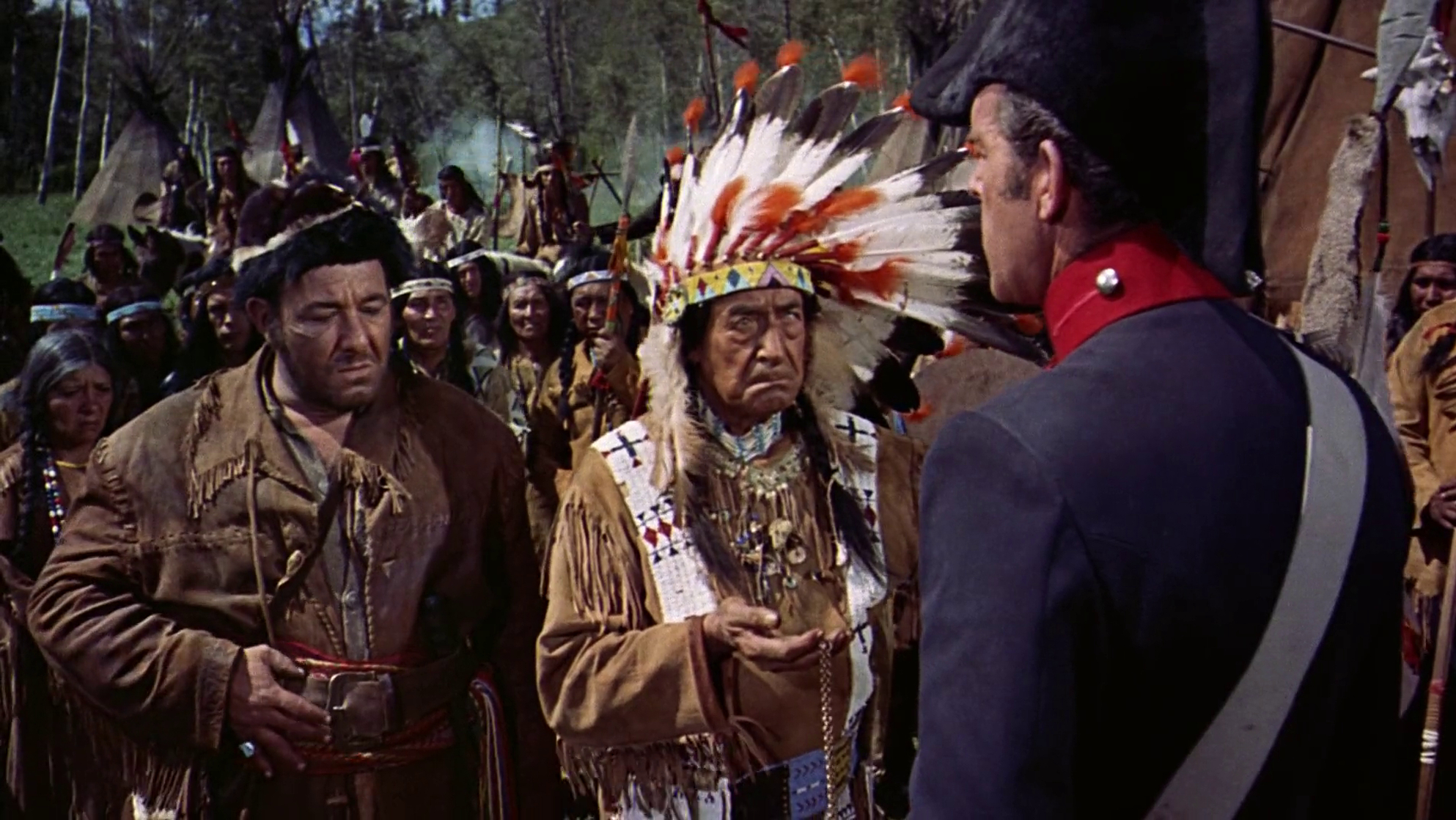 Alan Reed, Ralph Moody and Fred MacMurray