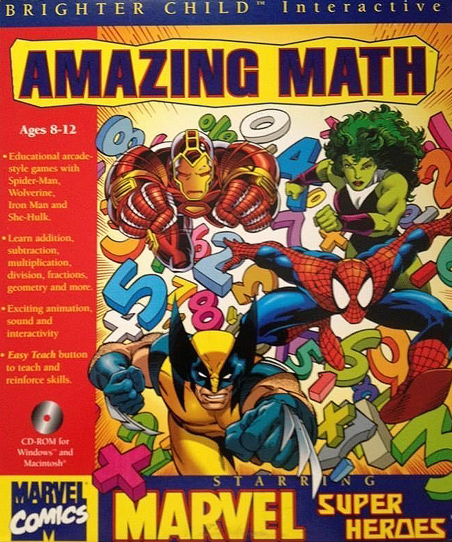 Picture of Marvel Comics Amazing Math