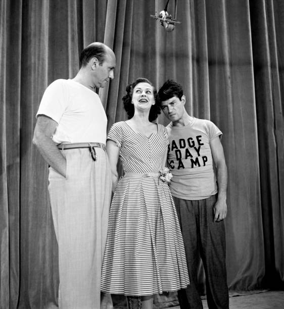 Milton Frome, Jane Froman, Larry Storch