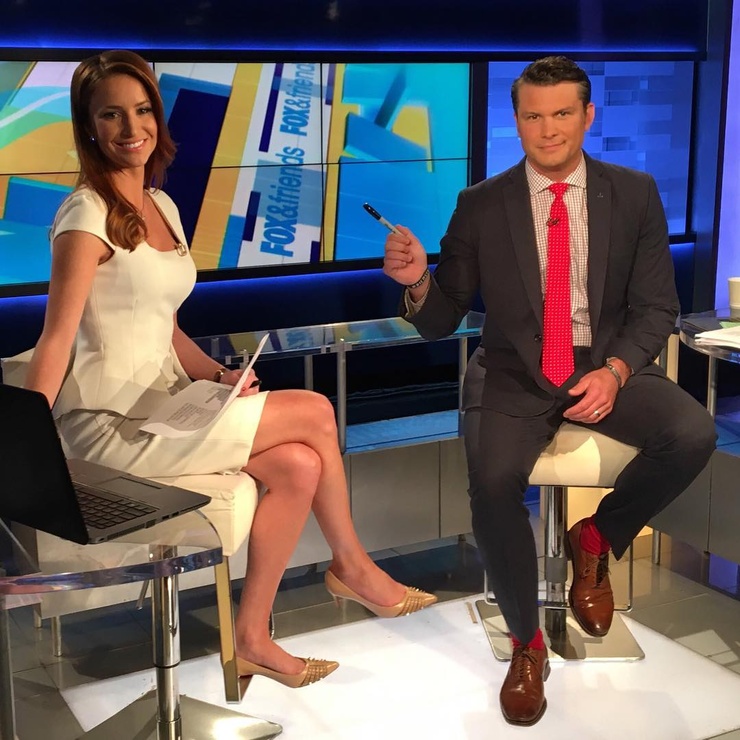 Kristin Fisher, Pete Hegseth