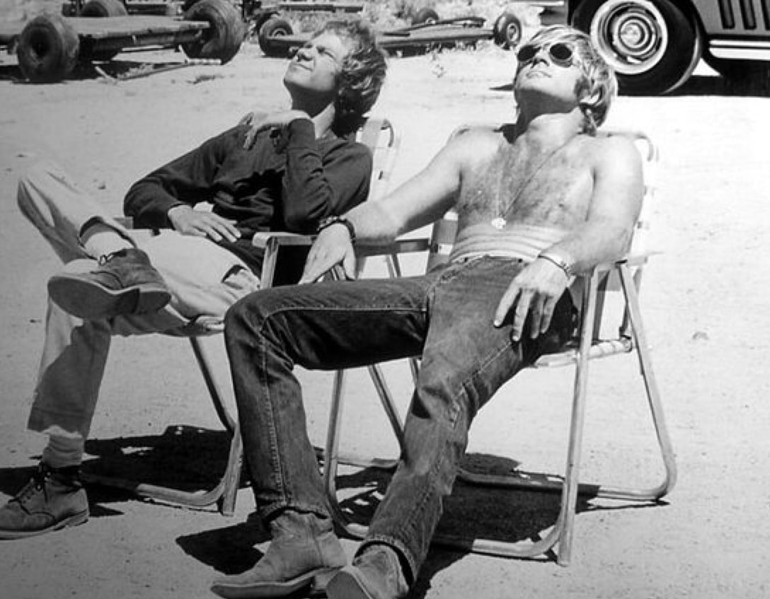 Michael J. Pollard, Robert Redford