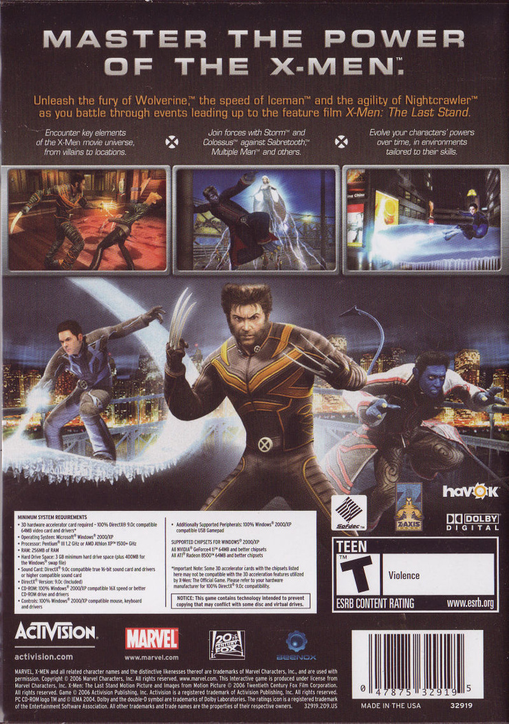 Picture of X-Men: The Official Game