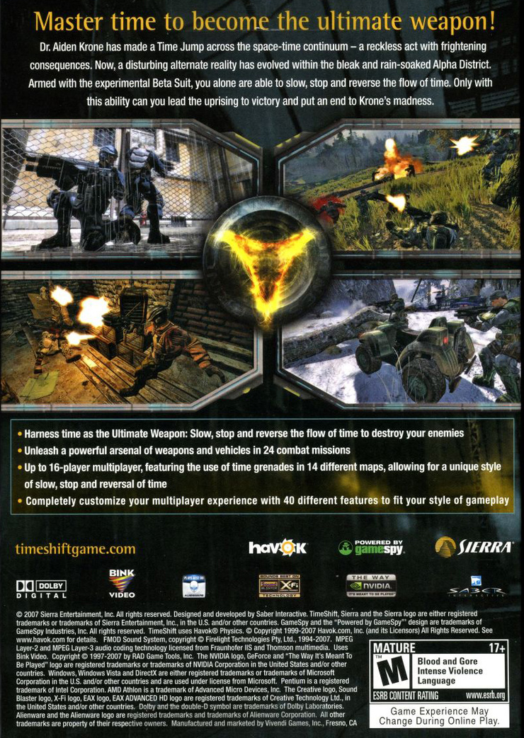 Picture of TimeShift