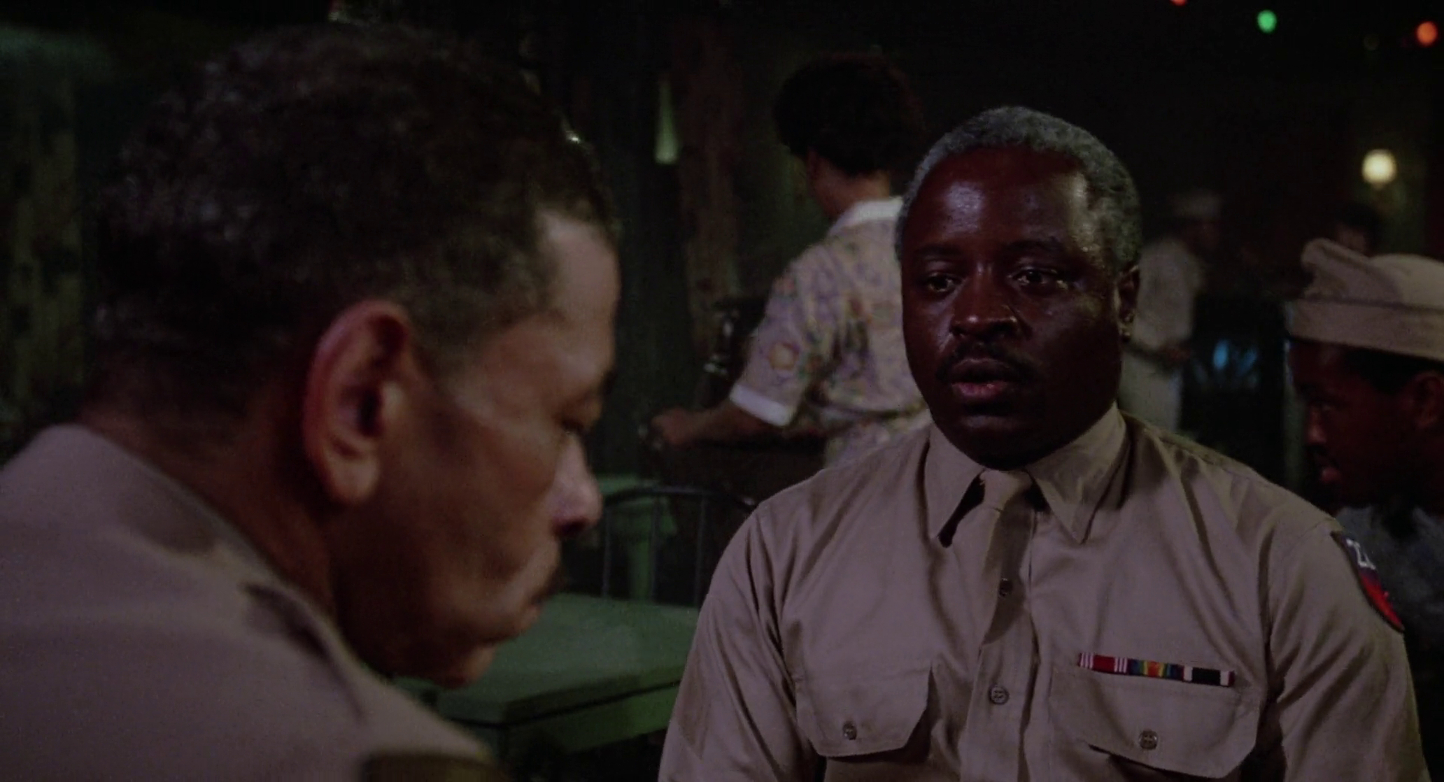 Adolph Caesar and Art Evans