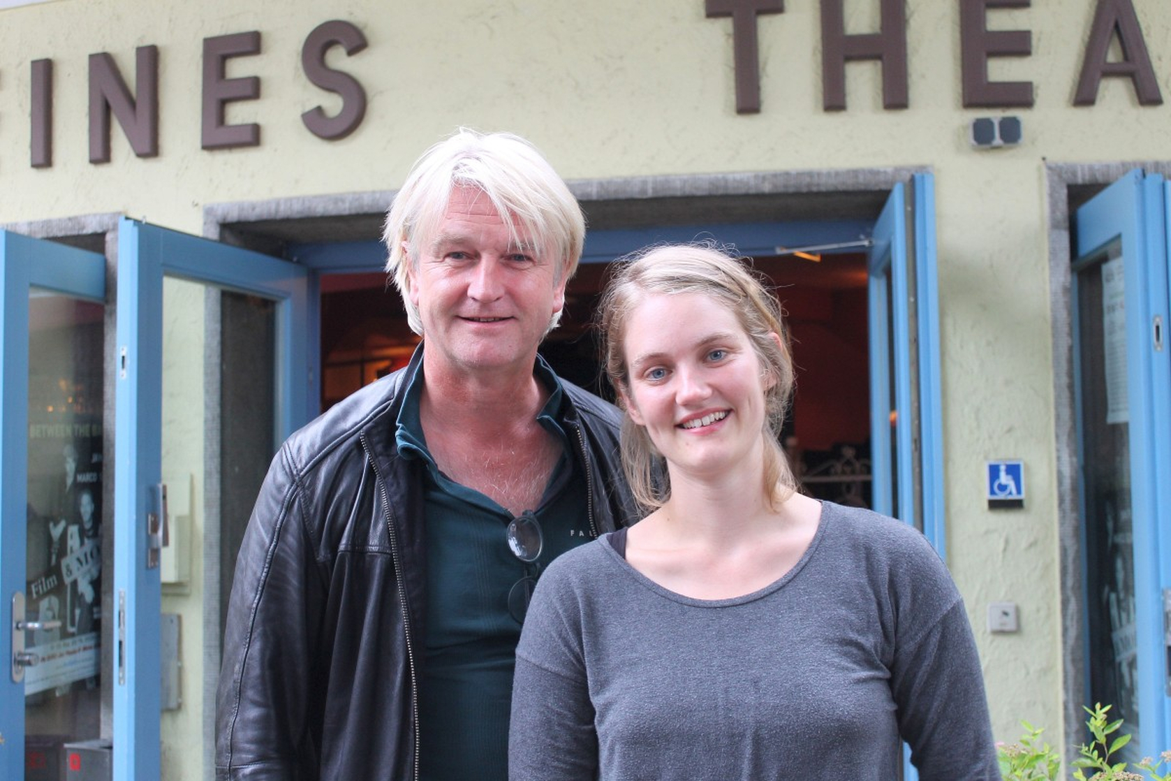 Detlev Buck and Bernadette Knoller