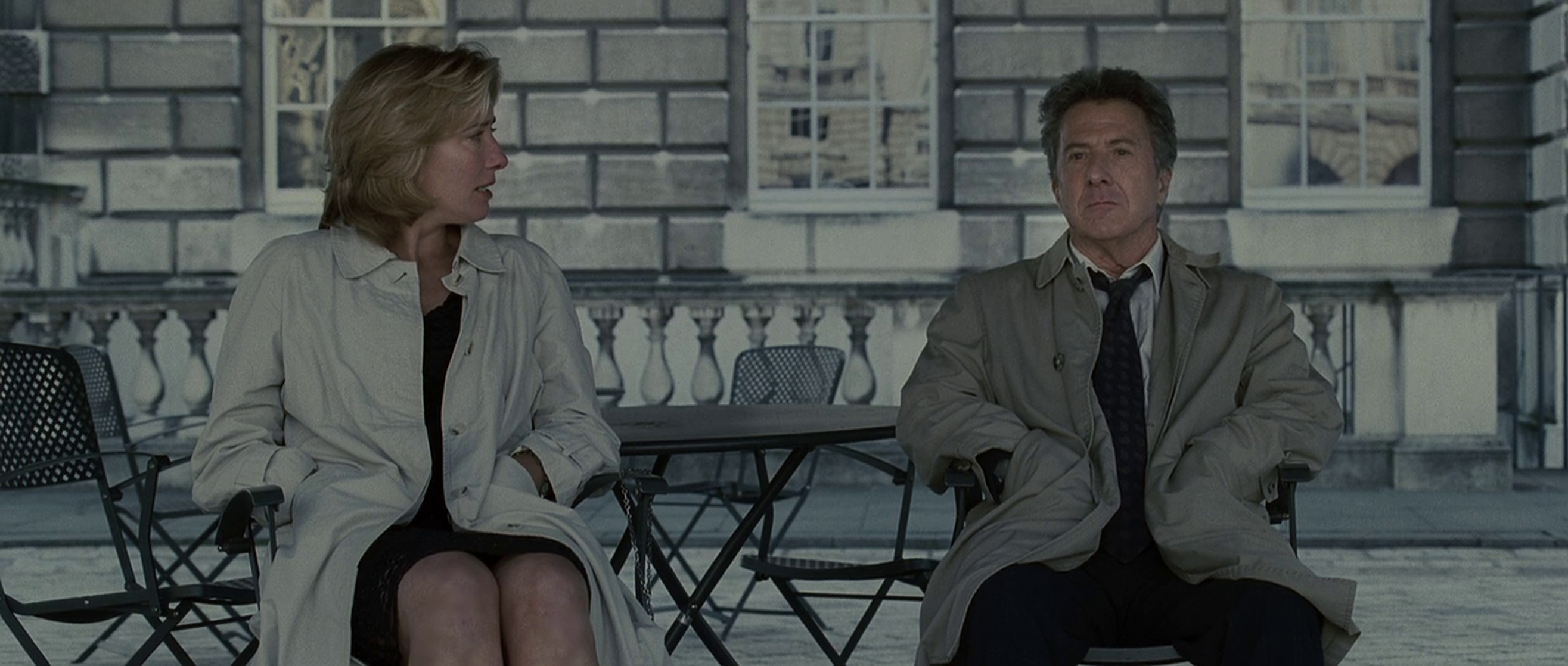 Emma Thompson and Dustin Hoffman