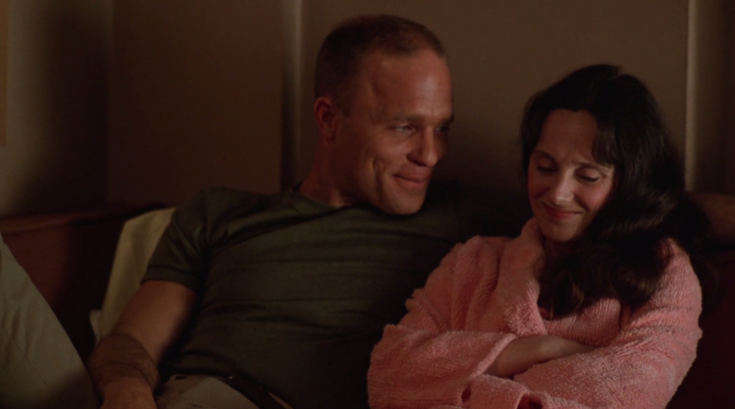 Ed Harris and Mary Jo Deschanel