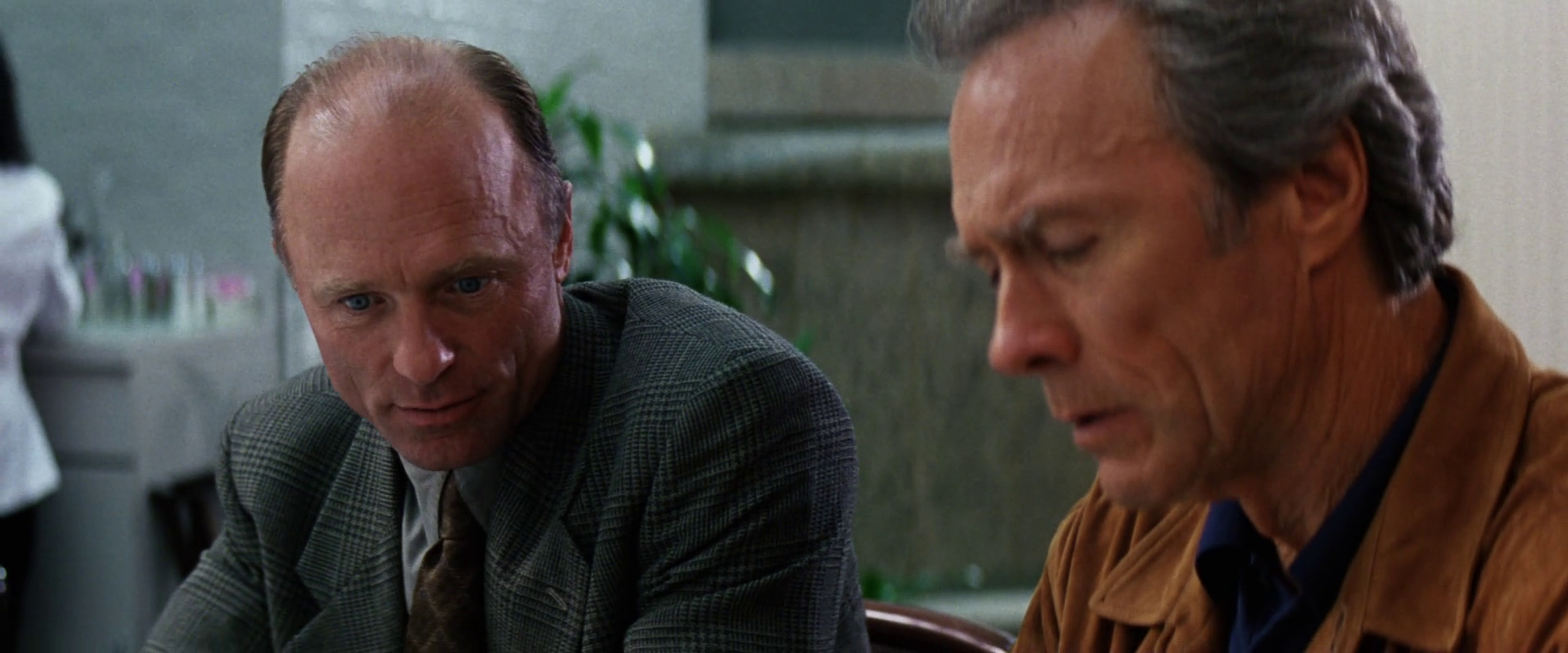 Ed Harris and Clint Eastwood