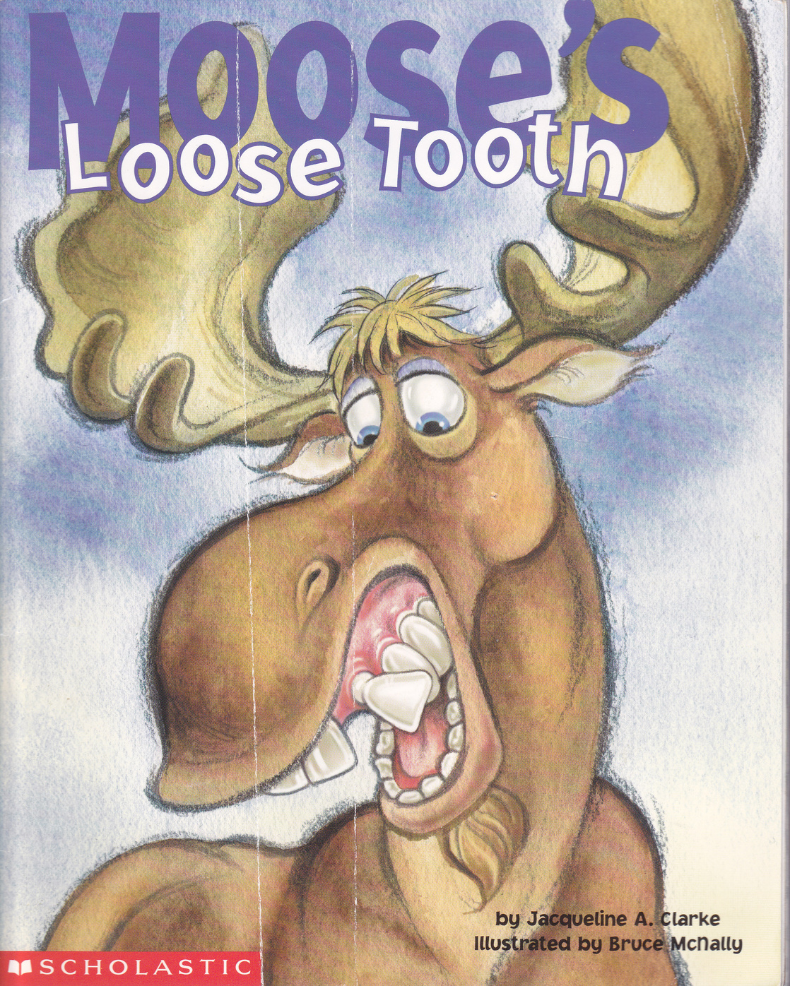 Picture of Moose's loose tooth