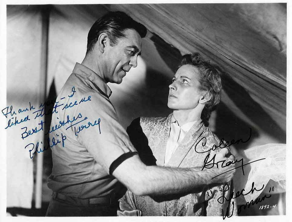 Phillip Terry, Coleen Gray
