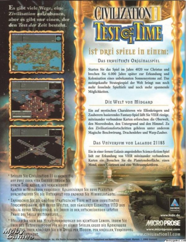 Picture of Civilization II: Test Of Time