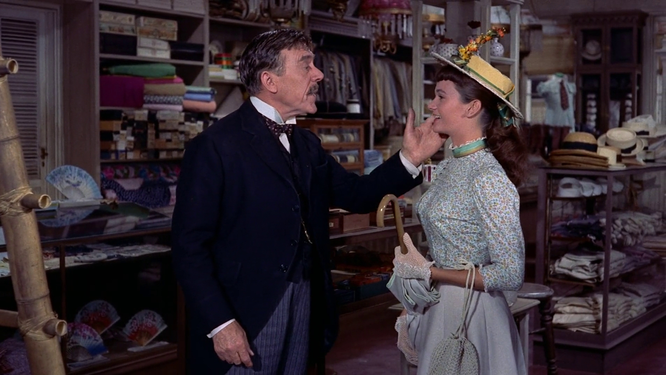 Leo G. Carroll and Gloria Talbott