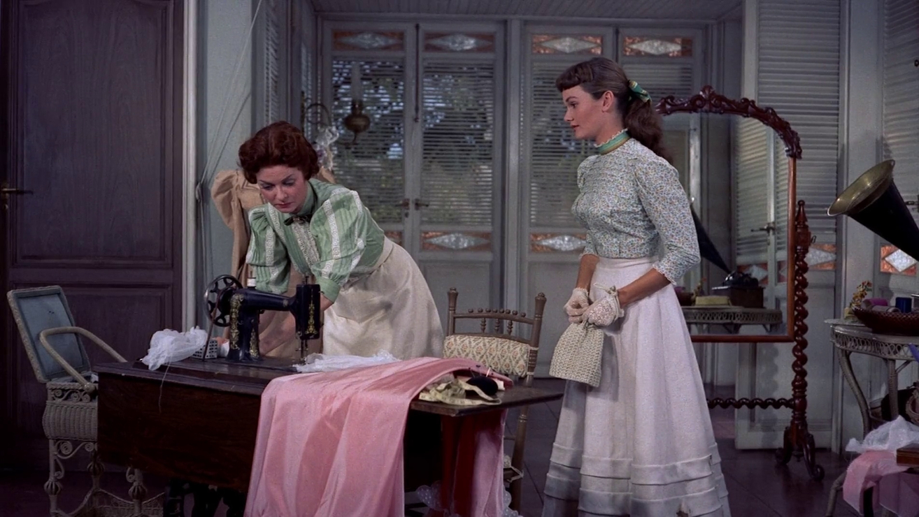 Joan Bennett and Gloria Talbott