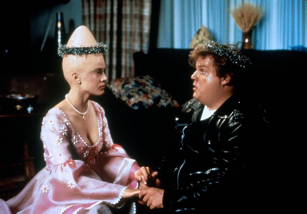 Michelle Burke, Chris Farley