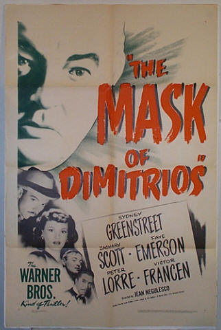 Image of The Mask of Dimitrios
