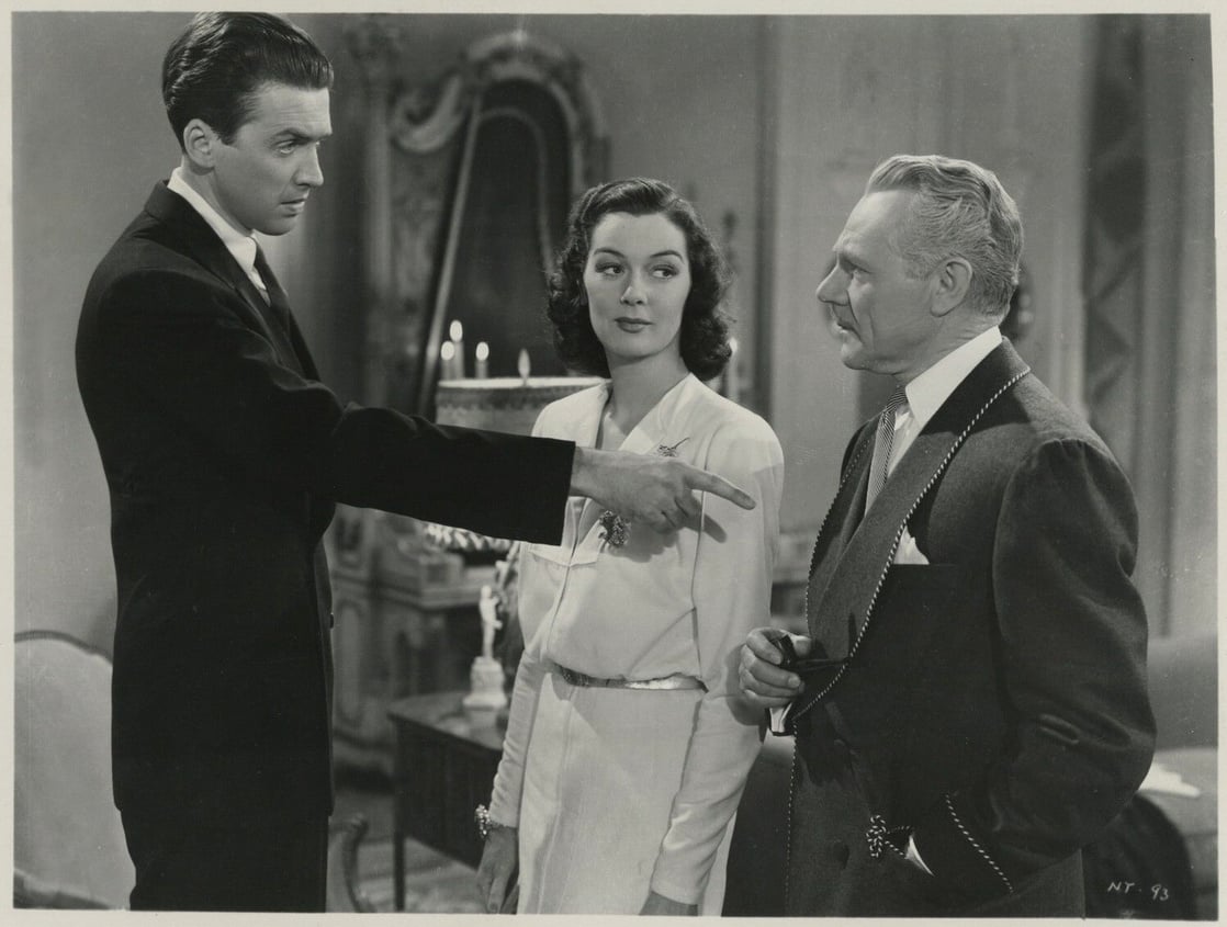 James Stewart, Rosalind Russell, Charles Ruggles
