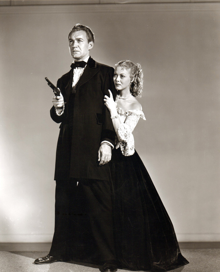 Forrest Tucker, Adele Mara