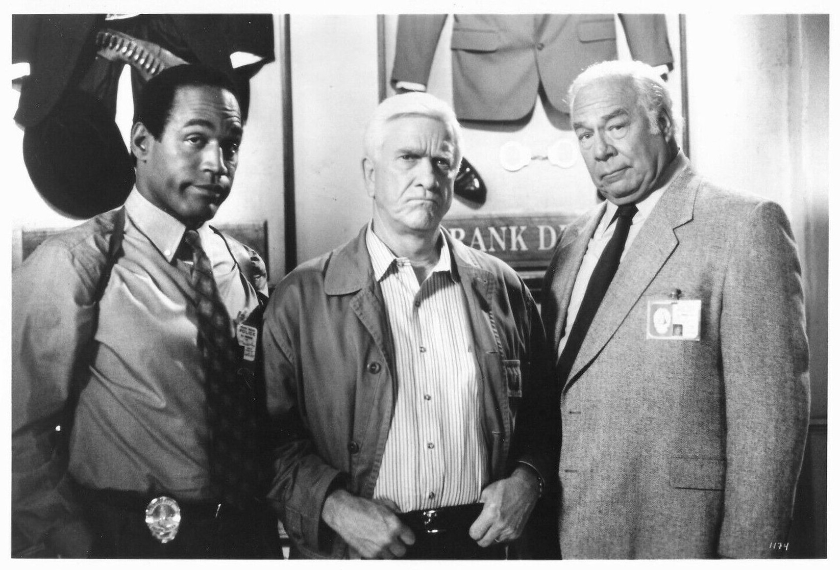 O.J. Simpson, Leslie Nielsen, George Kennedy