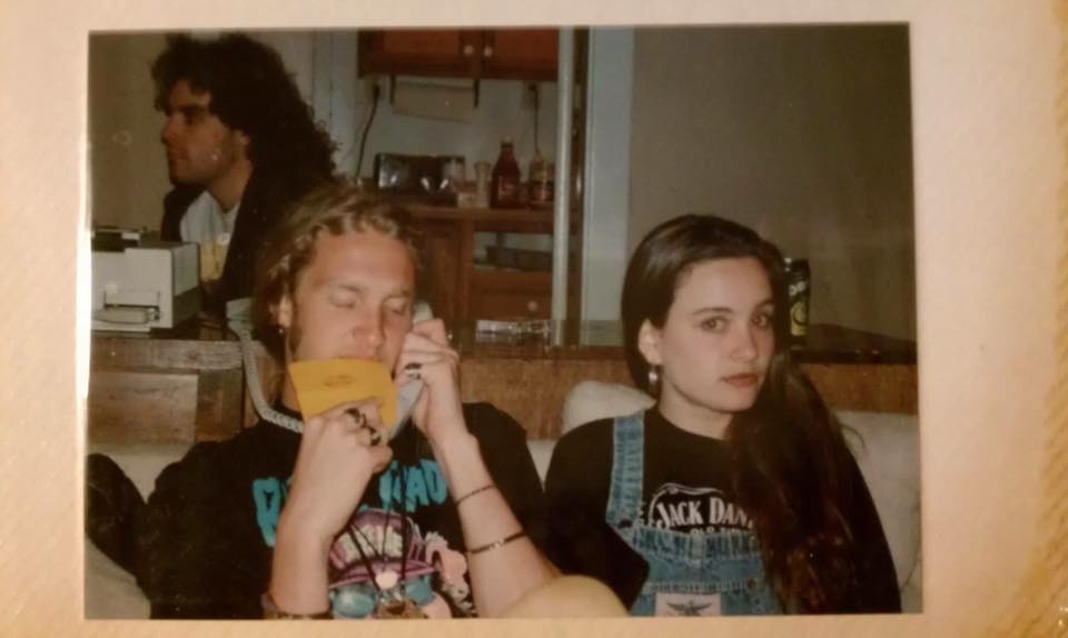 Demri Parrott and Layne Staley